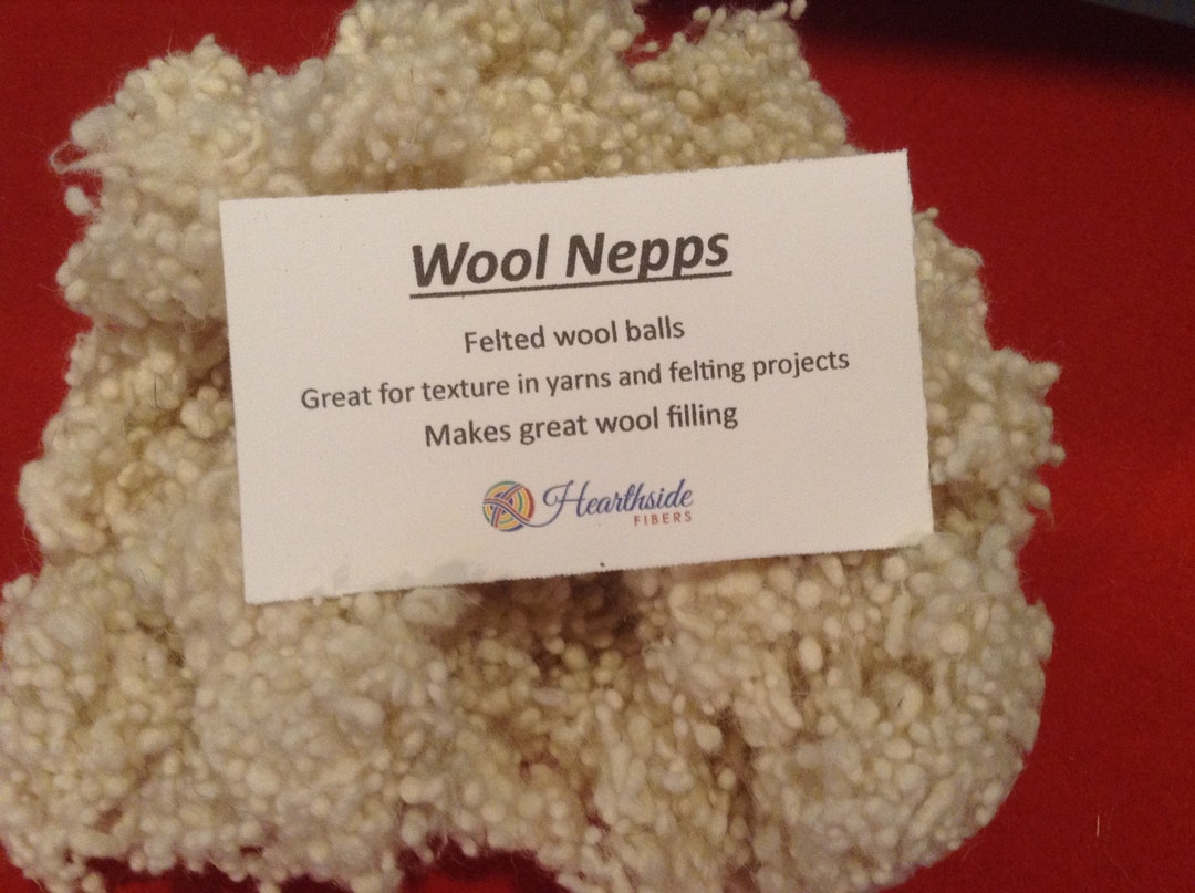 Wool Nepps - 100 Grams - Etsy