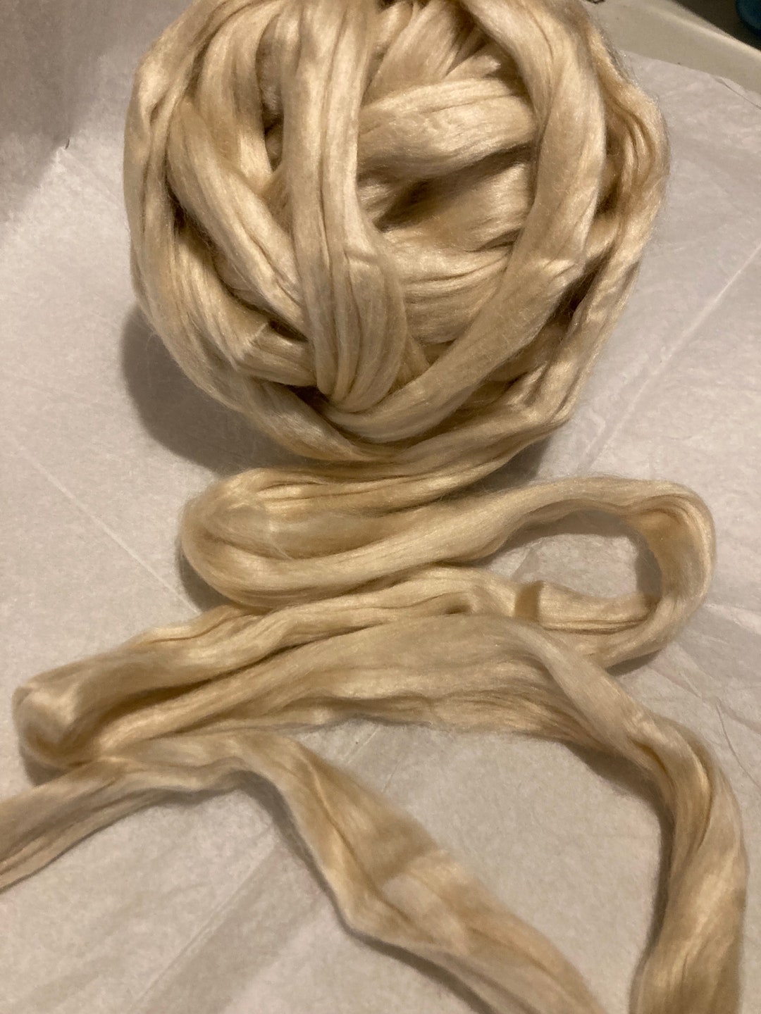 Seacell Top, Seacell Roving - 100 Grams, Natural Fiber Produced Using ...