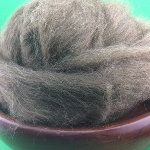 Yak Roving, De-haired Yak Top, Beautiful Brown Fiber From the Yak Known ...