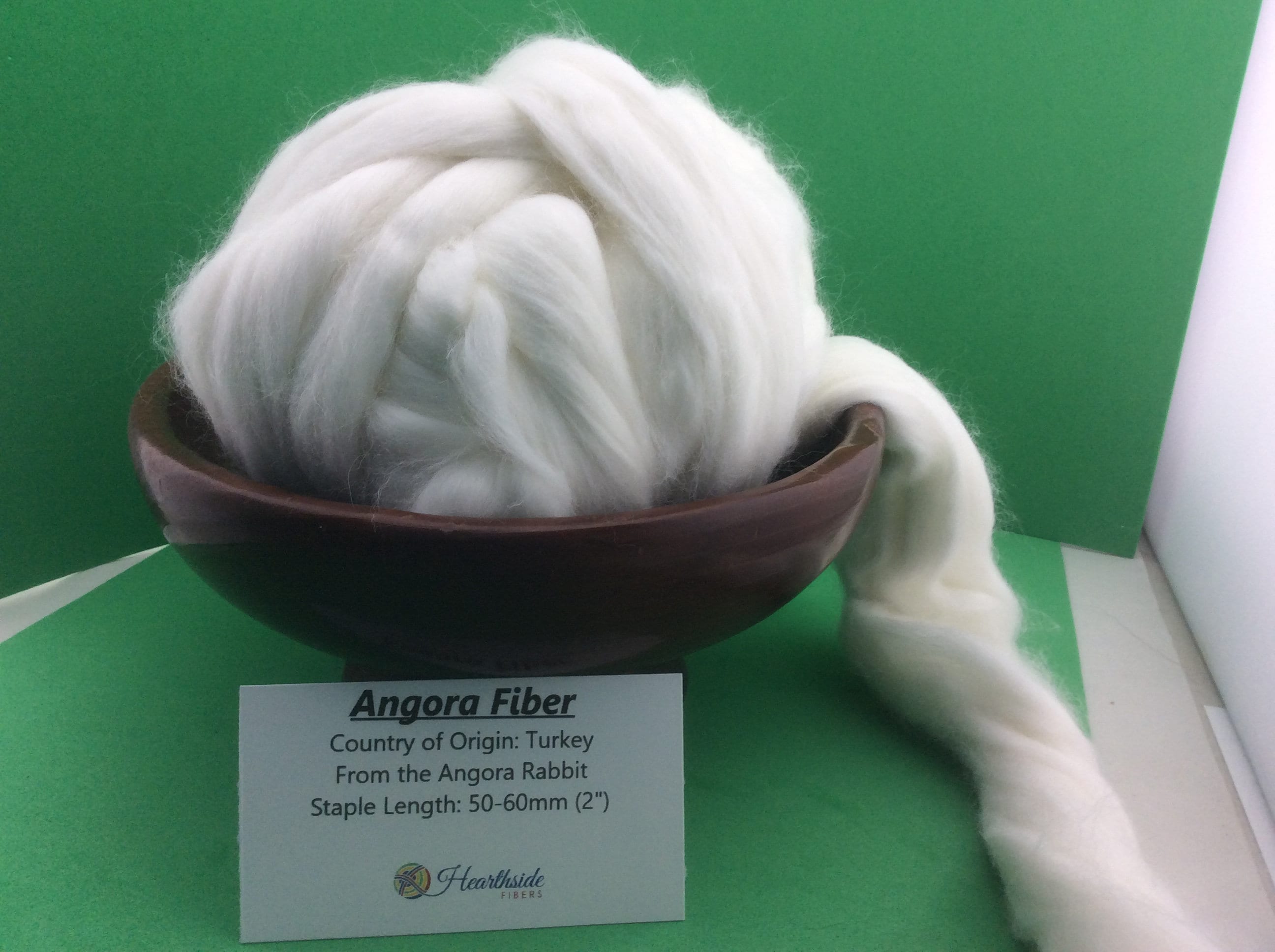 Angora Roving Natural White Angora Top Super Luxury Fiber - Etsy