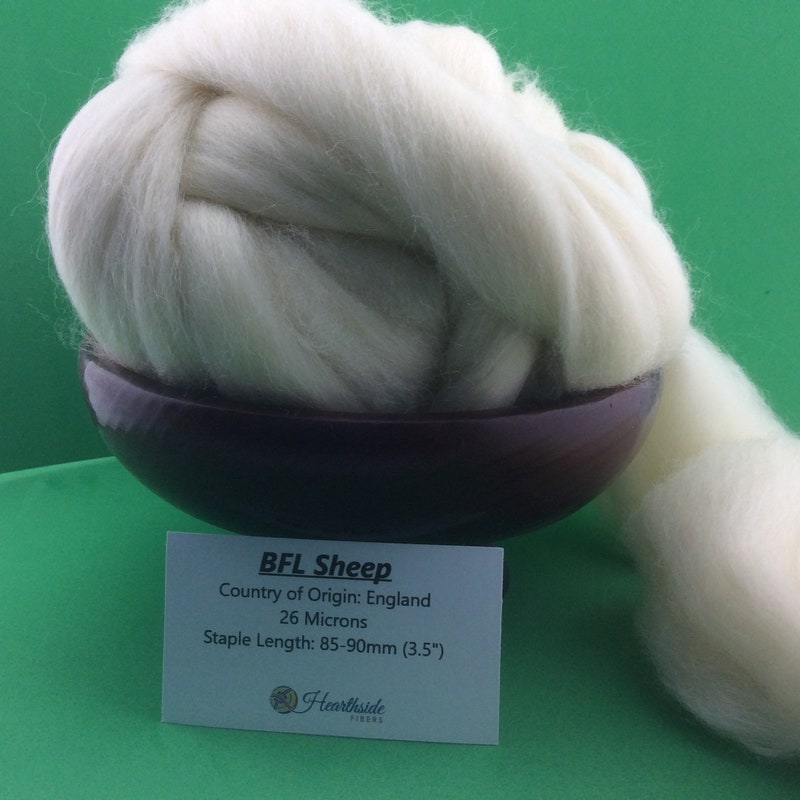 Roving for Spinning Bfl - Etsy