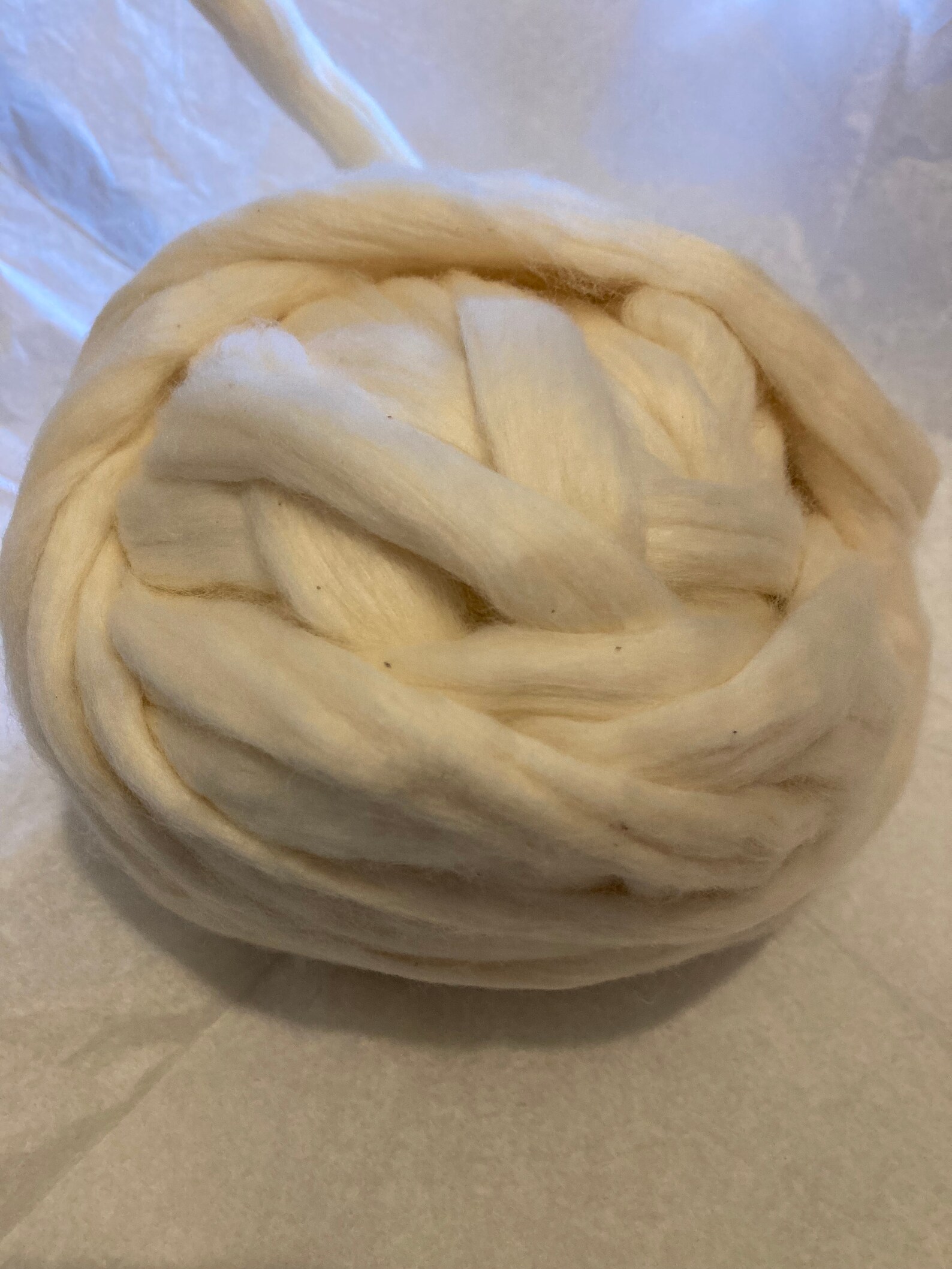 USA Cotton Roving Natural Cotton Top 100 Grams Plant Based - Etsy
