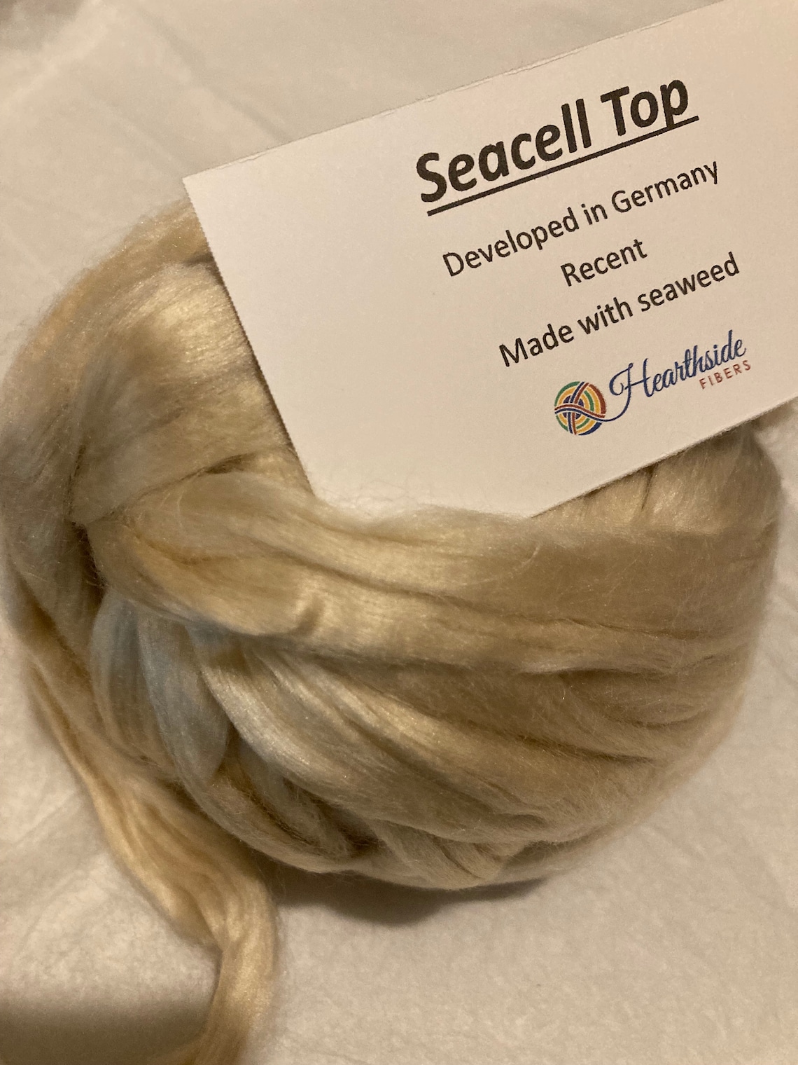 Seacell Top Seacell Roving 100 Grams Natural Fiber - Etsy