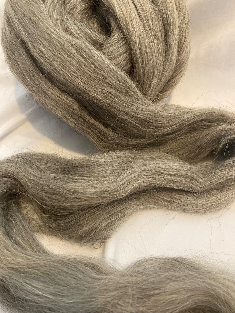 Faroe Island Sheep Wool - Combed Top - 100 Grams of Beautiful, Natural ...