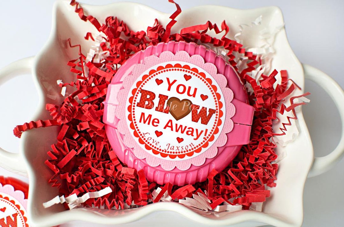 Valentine You Blow Me Away Tags - Etsy
