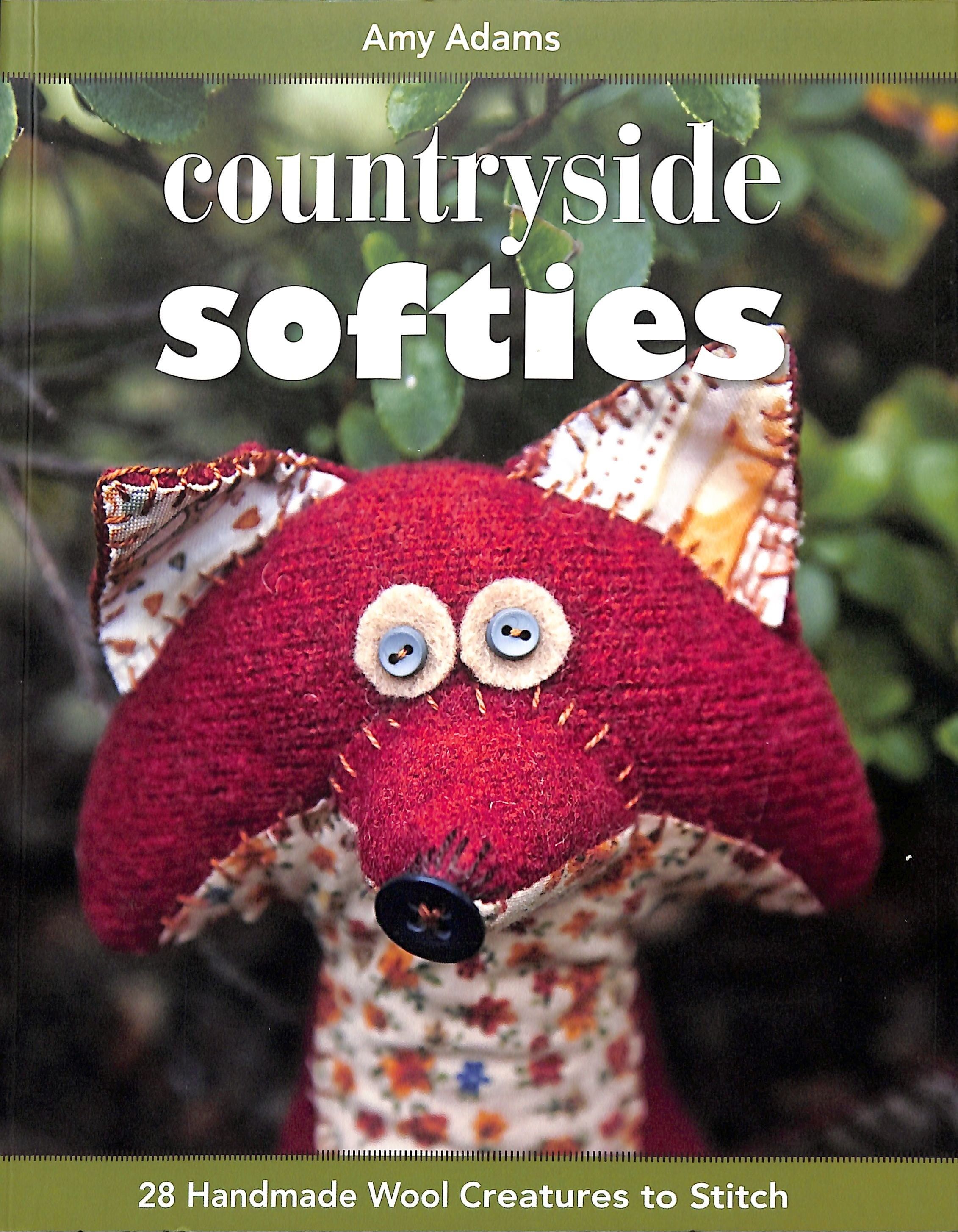 Countryside Softies Book-handmade Wool Creatures to Stitch-wild Animals ...