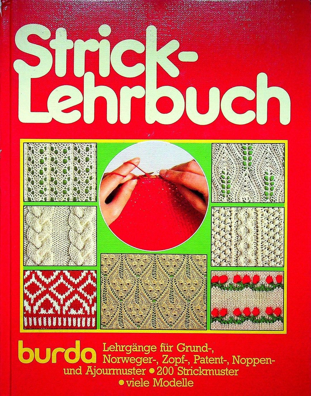 Learn to Handknit Textbook-knitting Photo Lessons-knitting - Etsy
