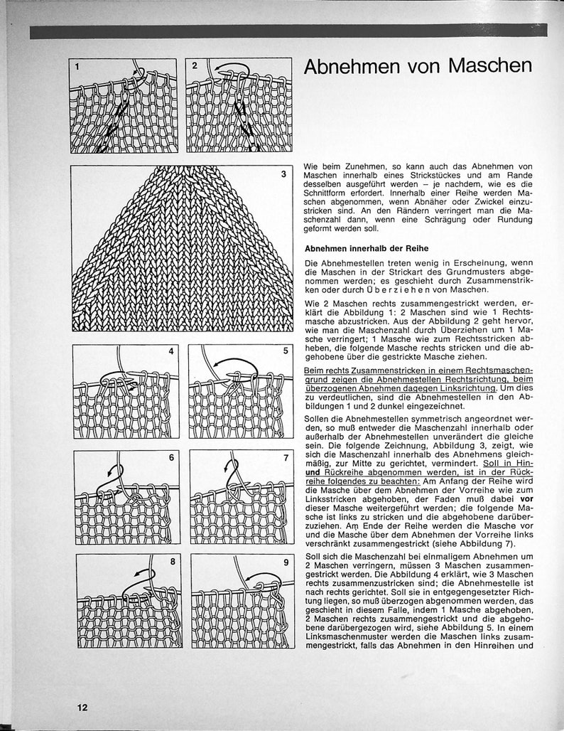 Learn to Handknit Textbook-knitting Photo Lessons-knitting Techniques ...
