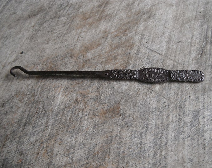1800's Ornate Victorian Boot Hook Tool - Cammeyer's NY - Etsy