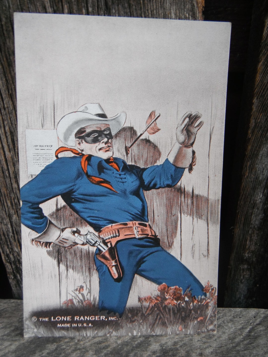 Vintage Lone Ranger Arcade Card Trade Card - Etsy