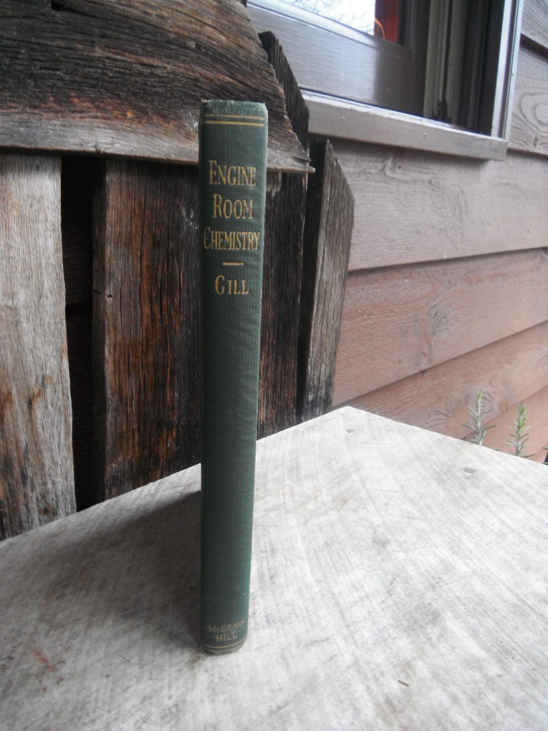 1922 Antique Textbook - Engine Room Chemistry - A Compend for the ...