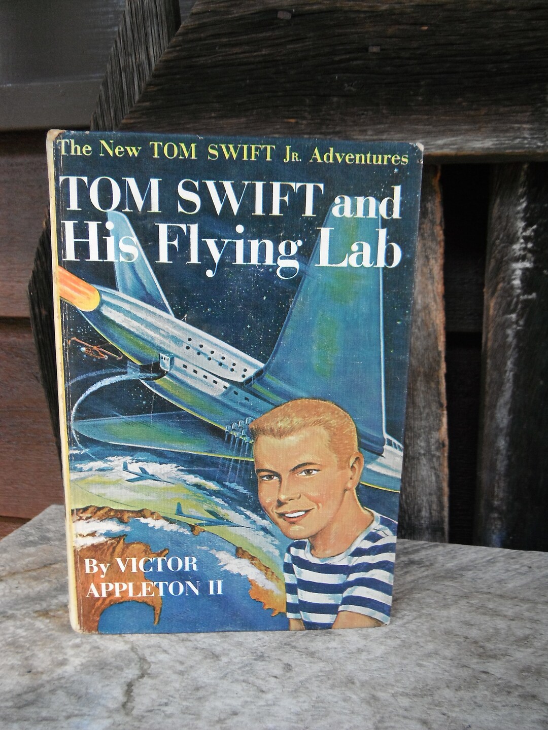 Vintage Tom Swift Adventure's Book - Tom Swift and His Flying Lab ...