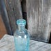 Antique Embossed Aqua Glass Bottle - Mexican Mustang Liniment - Lyon ...