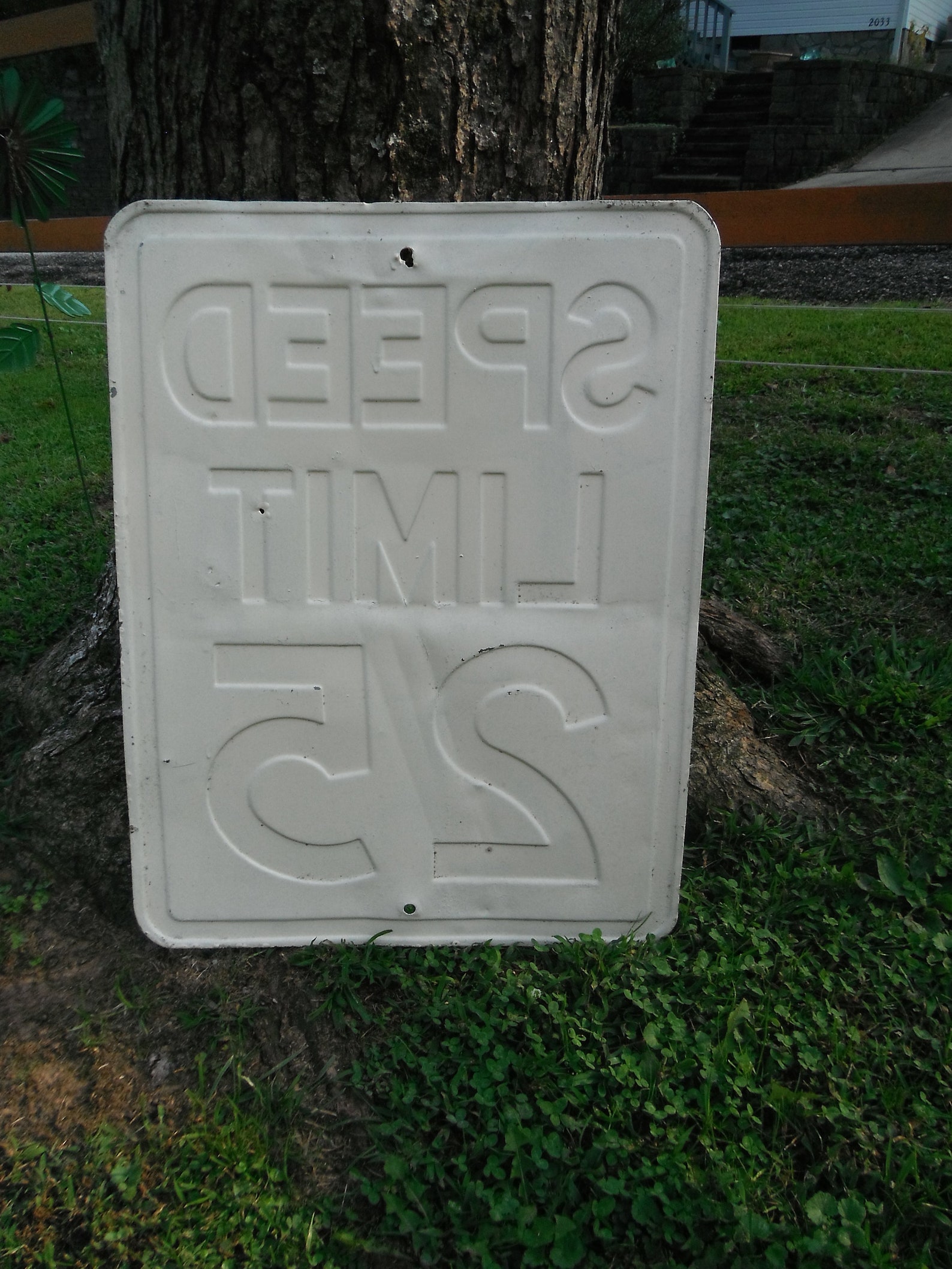 Vintage Metal Smaltz Road Sign Speed Limit 25 - Etsy