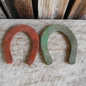 Rare - Pair of Vintage Keystone Gasoline Luck Rubber Horseshoes ...