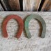 Rare - Pair of Vintage Keystone Gasoline Luck Rubber Horseshoes ...