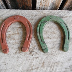 Rare - Pair of Vintage Keystone Gasoline Luck Rubber Horseshoes ...