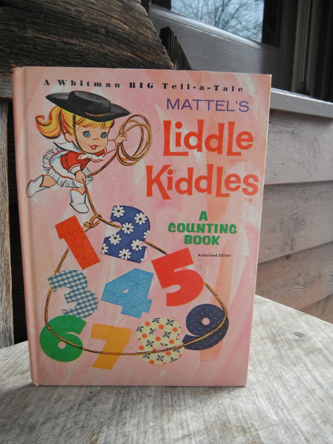Vintage Whitman's Big Tell a Tale Book Mattel's Liddle Kiddles A ...