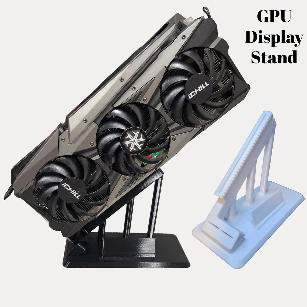 GPU Display Stand - Dual Slot Graphics Card Showcase Holder for ...