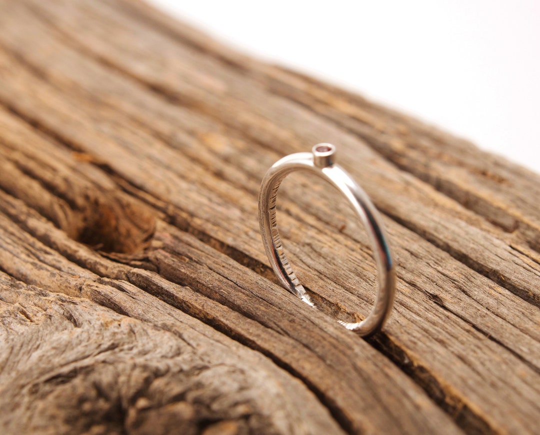 Sensory Ring With Gem, Stacking Ring With Stone, Adhd, Autism ...