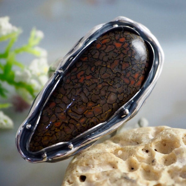 Dinosaur Bone Ring - Etsy