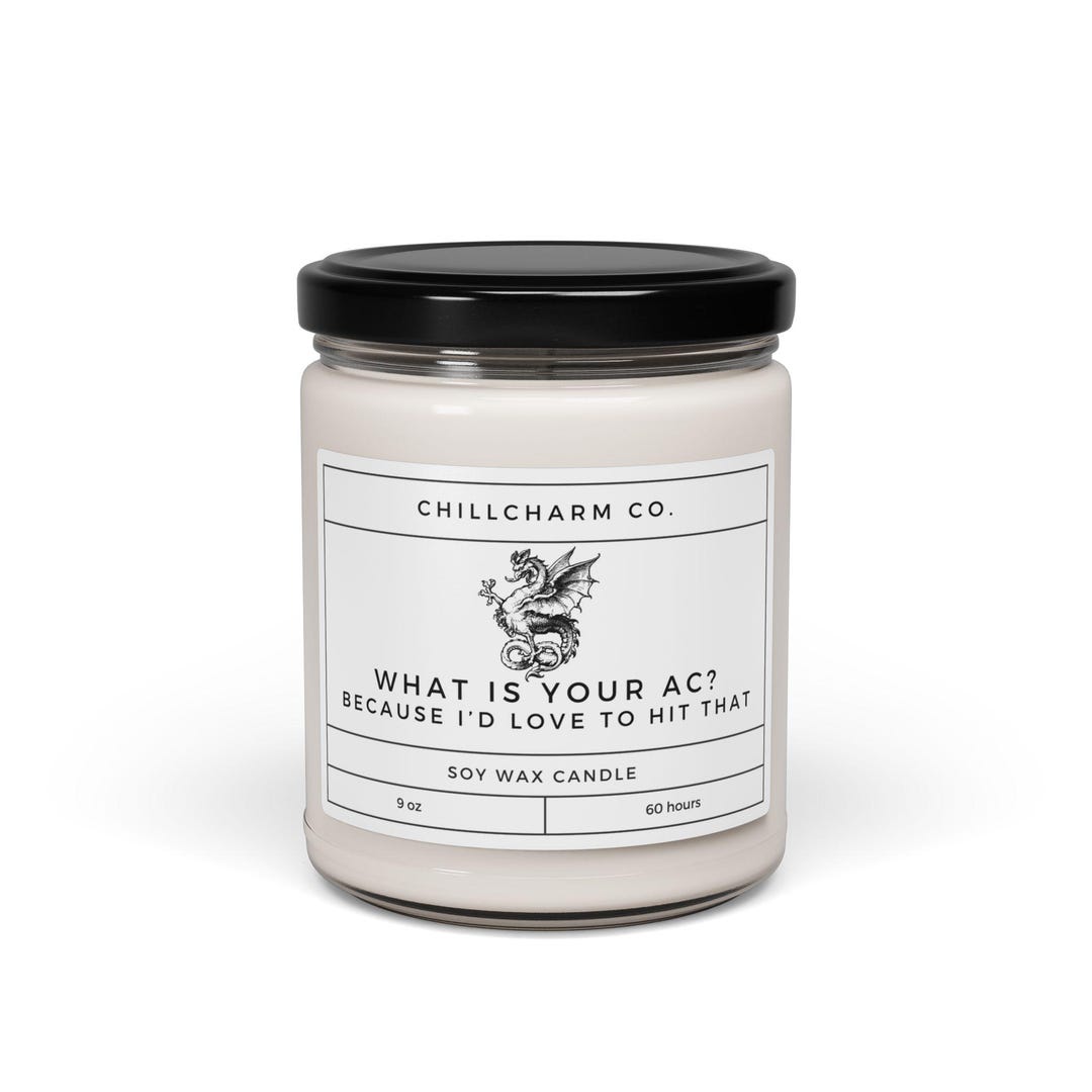 What is Your AC? Because I'd Love to Hit That Vegan Soy Wax Candle, 9oz ...