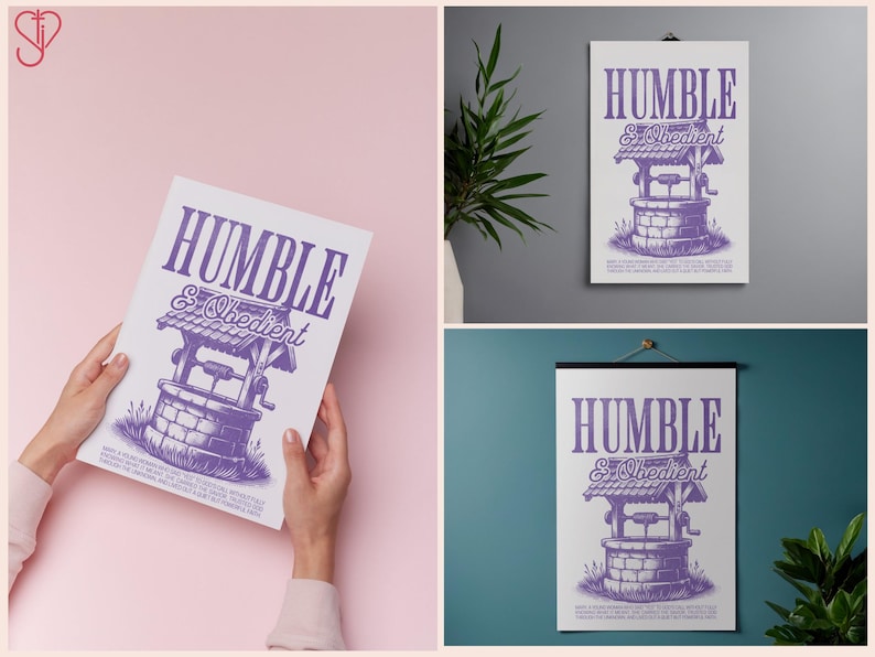 Mary Mother of Jesus Bible Verse Wall Art | Women of the Bible ...