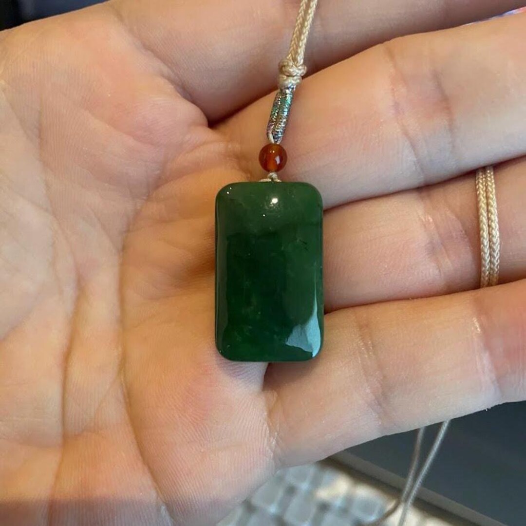 Natural Nephrite Green Jade 