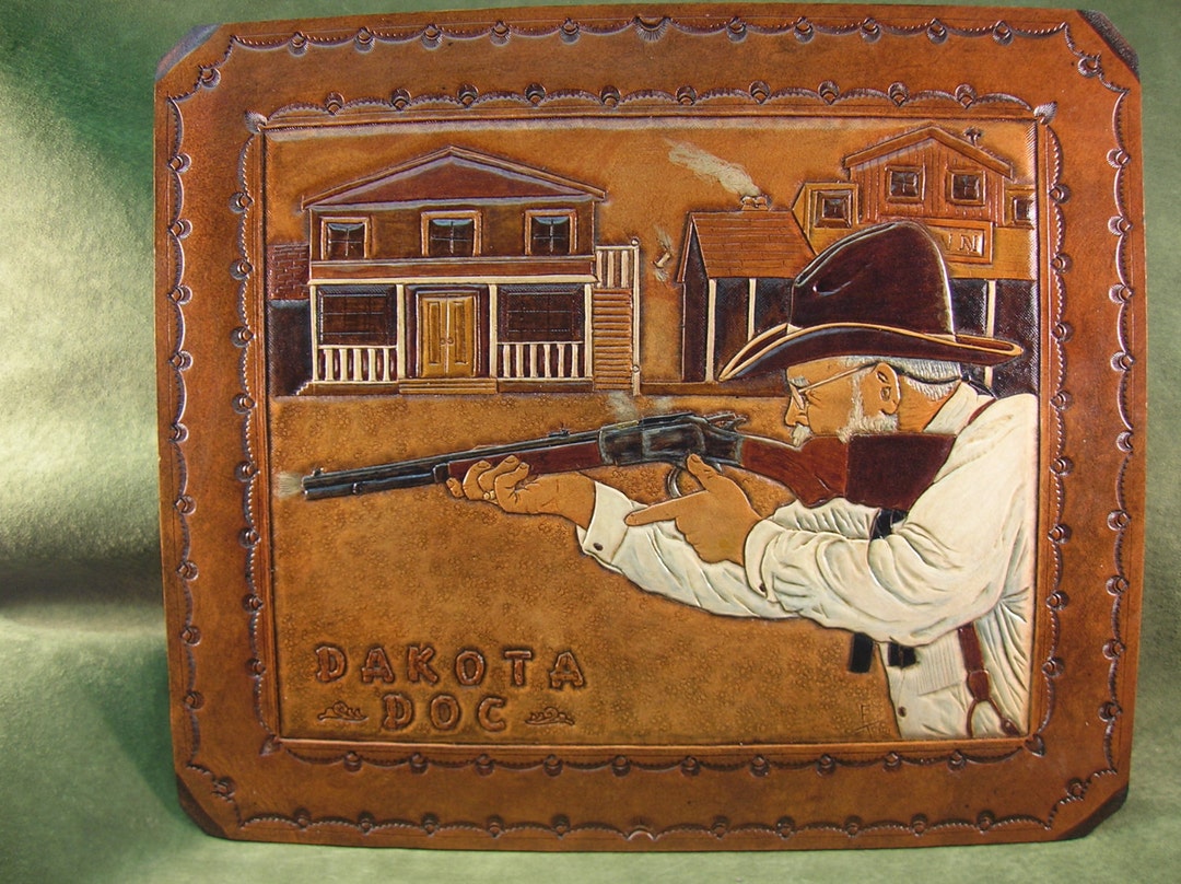 Hand Tooled Leather Art Work From Photo - Etsy