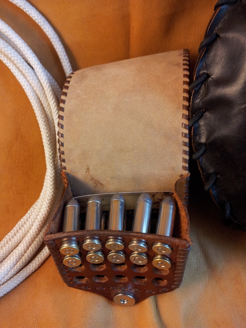 Custom Made Bullet Pouch for Cowboy Action SASS "the Stagehand" - Etsy