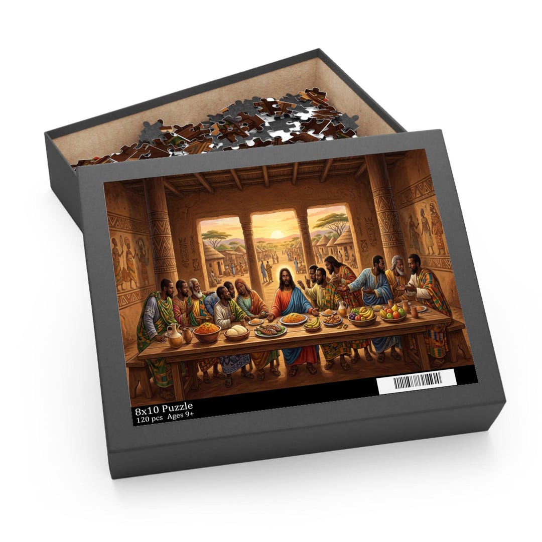 Sunset at the Lord's Table Puzzle | Black History Jigsaw, Religious ...