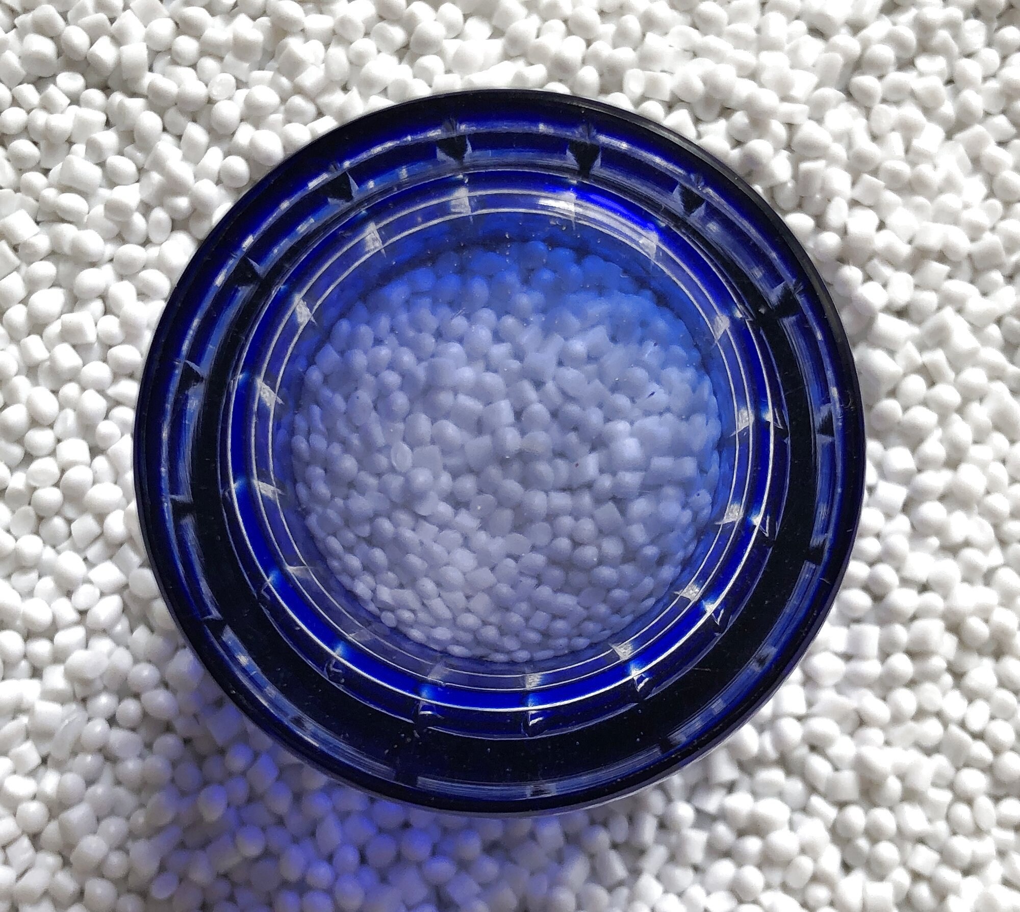 Vintage COBALT Royal BLUE Shot Glass Cut-to-clear Full 24%pbo - Etsy