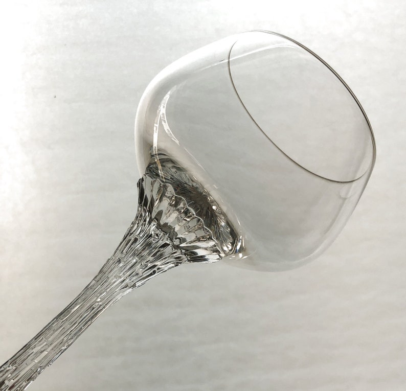 Rosenthal Studio Line SPLIT Pattern Wine Glass Goblet 24% Lead Crystal ...