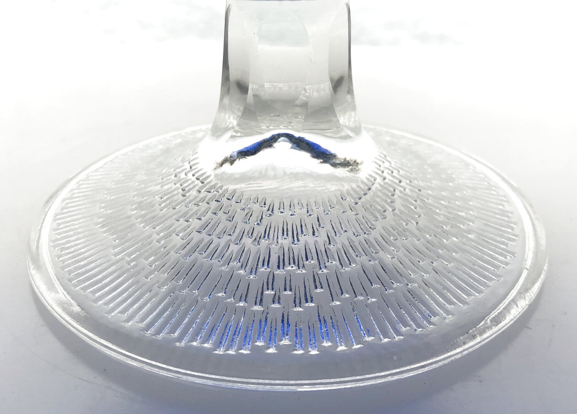 Fine COBALT BLUE Footed Rose Bowl Glass Vase Cut-to-clear 24% - Etsy