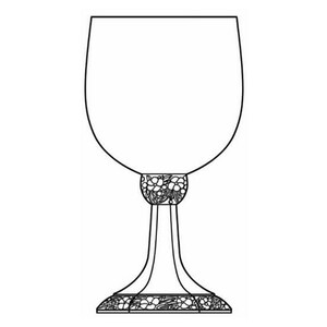 Rosenthal MARIA Pattern CLASSIC ROSE Wine Glass Goblet 24% Lead Crystal ...