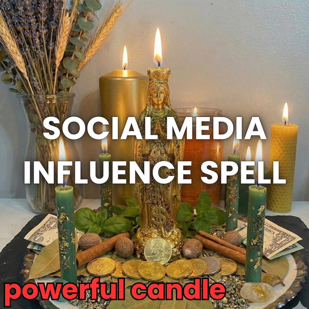 Social Media Influence Spell • Social Media Fame Ritual • Reveal ...