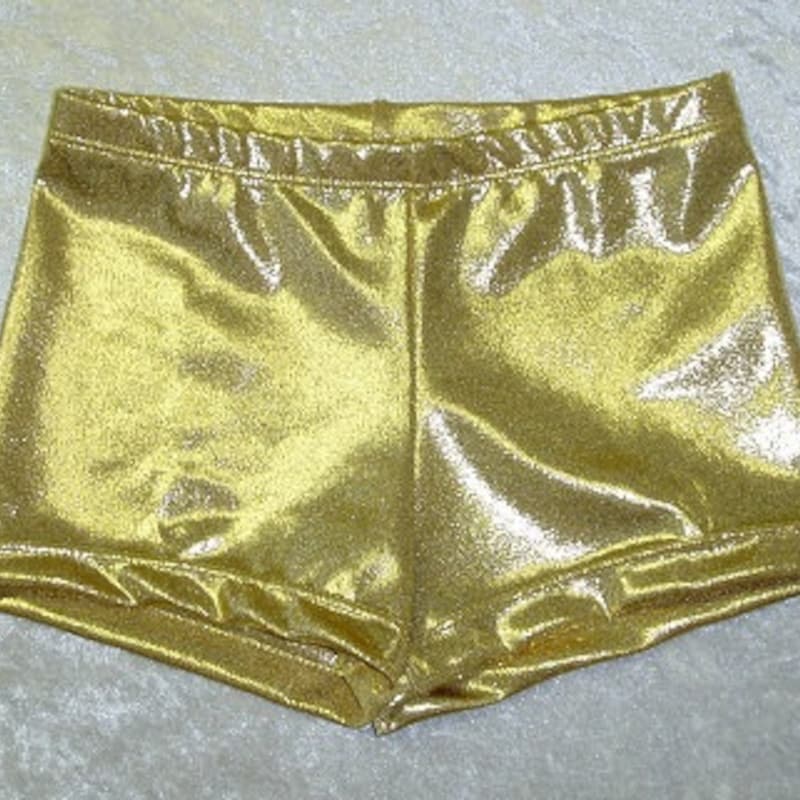 Shiny Spandex Shorts - Etsy