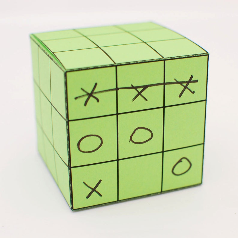 Tic-tac-toe Printable Fun Gift Box, Instant Download - Etsy