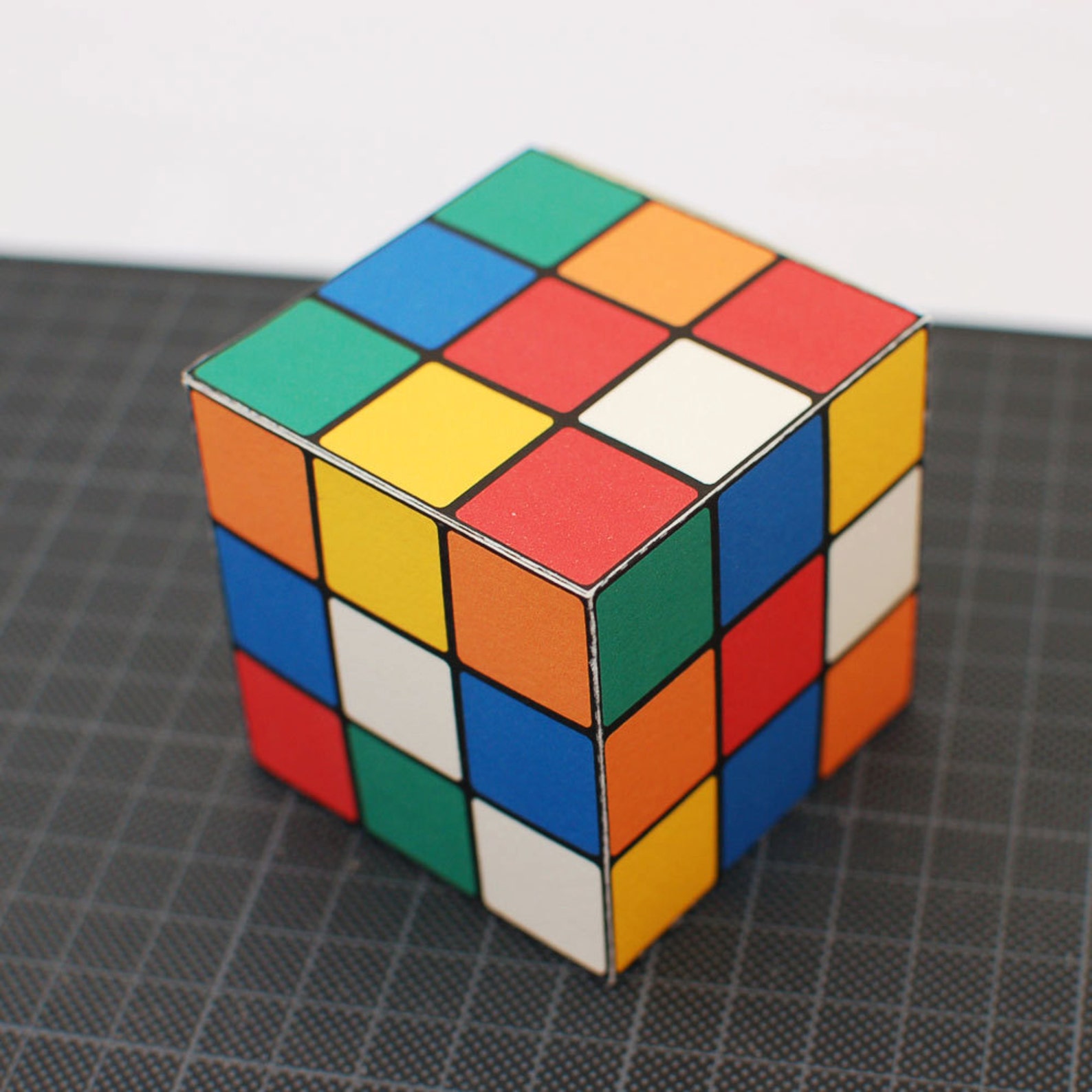 Rubik's Cube Printable Gift Box, Instant Download - Etsy