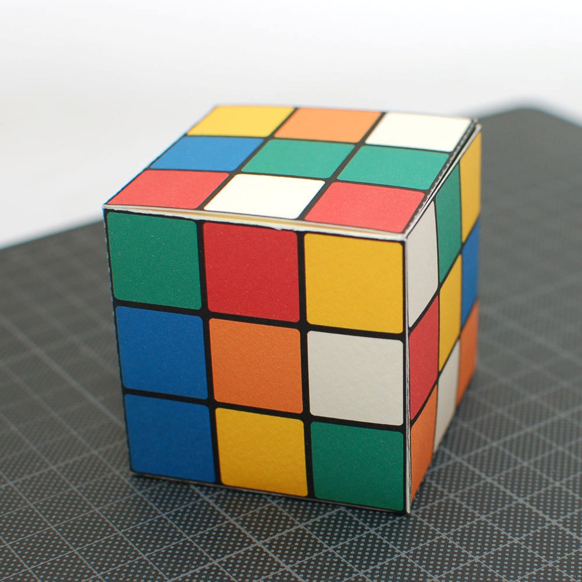 Rubik's Cube Printable Gift Box, Instant Download - Etsy