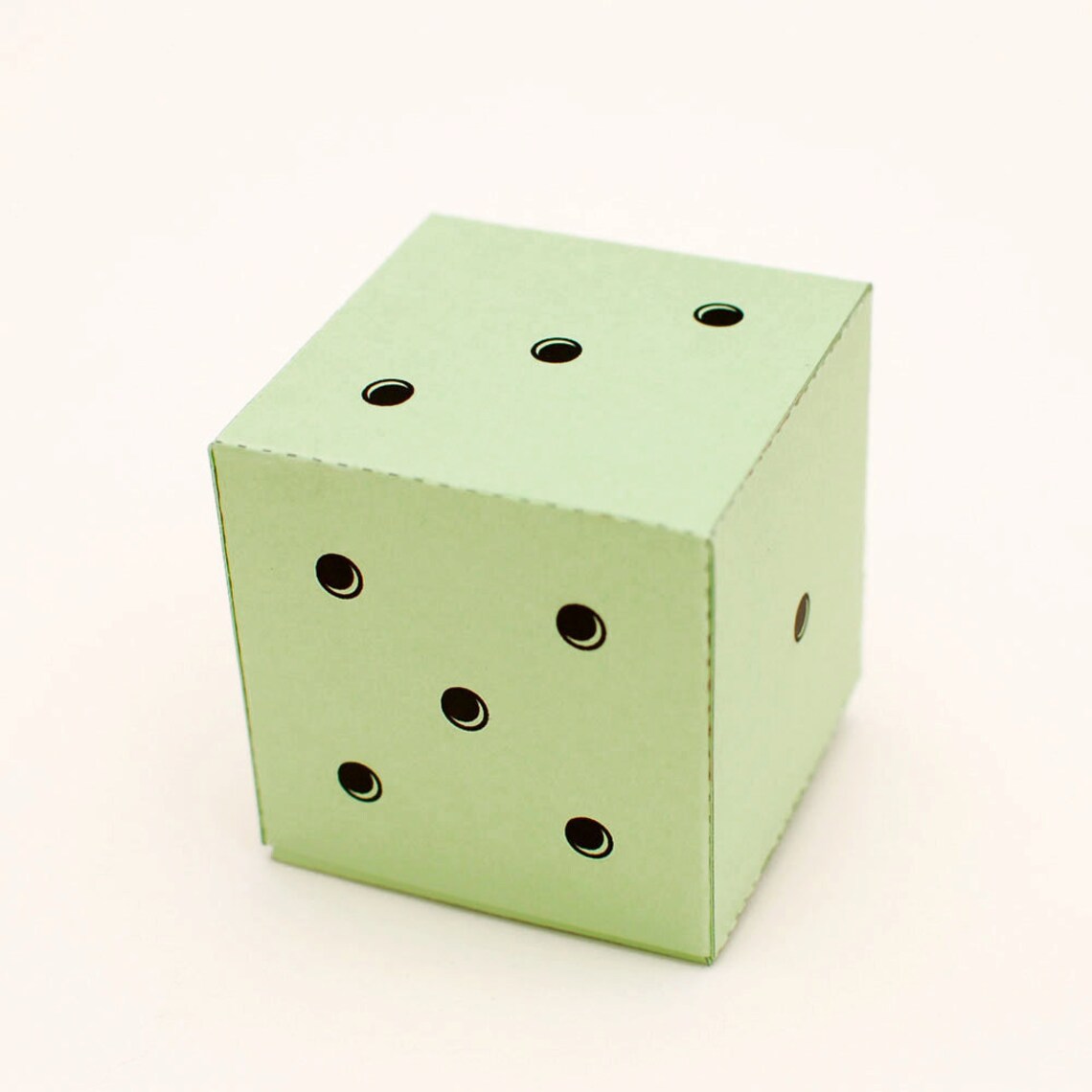 Simple Dice Printable Gift Box, Instant Download - Etsy