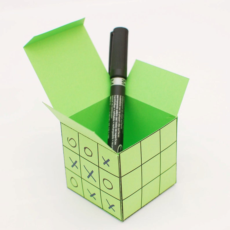 Tic-tac-toe Printable Fun Gift Box, Instant Download - Etsy