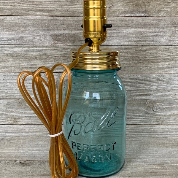 Mason Jar Lamp Kit - Etsy