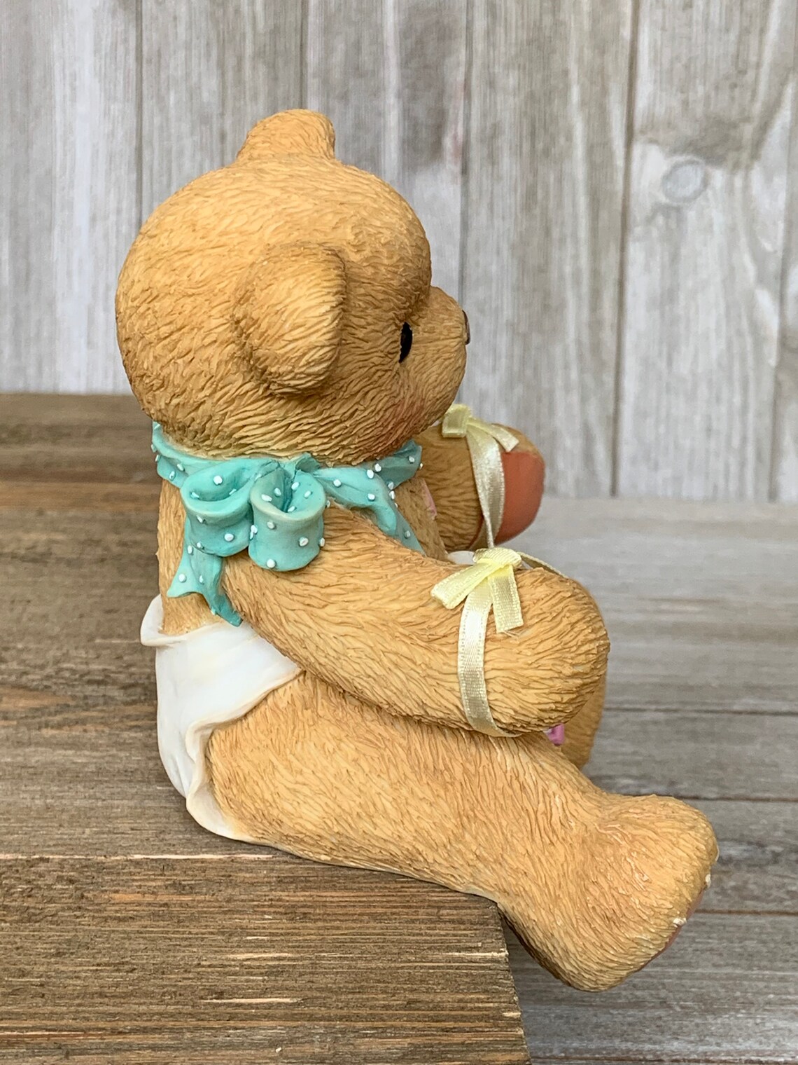 Vintage Cherished Teddies Baby Bear Collectible Figurine by - Etsy