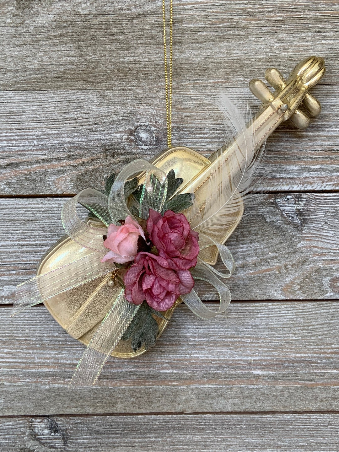 Handcrafted Cello/violin Christmas Tree Ornament - Etsy