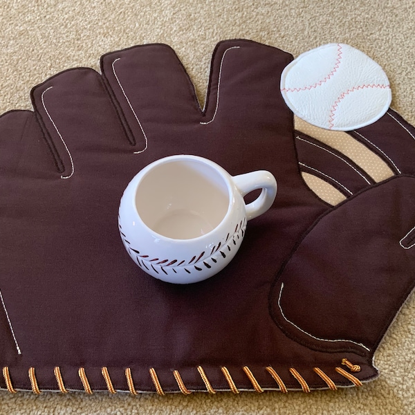 Baseball Placemats - Etsy