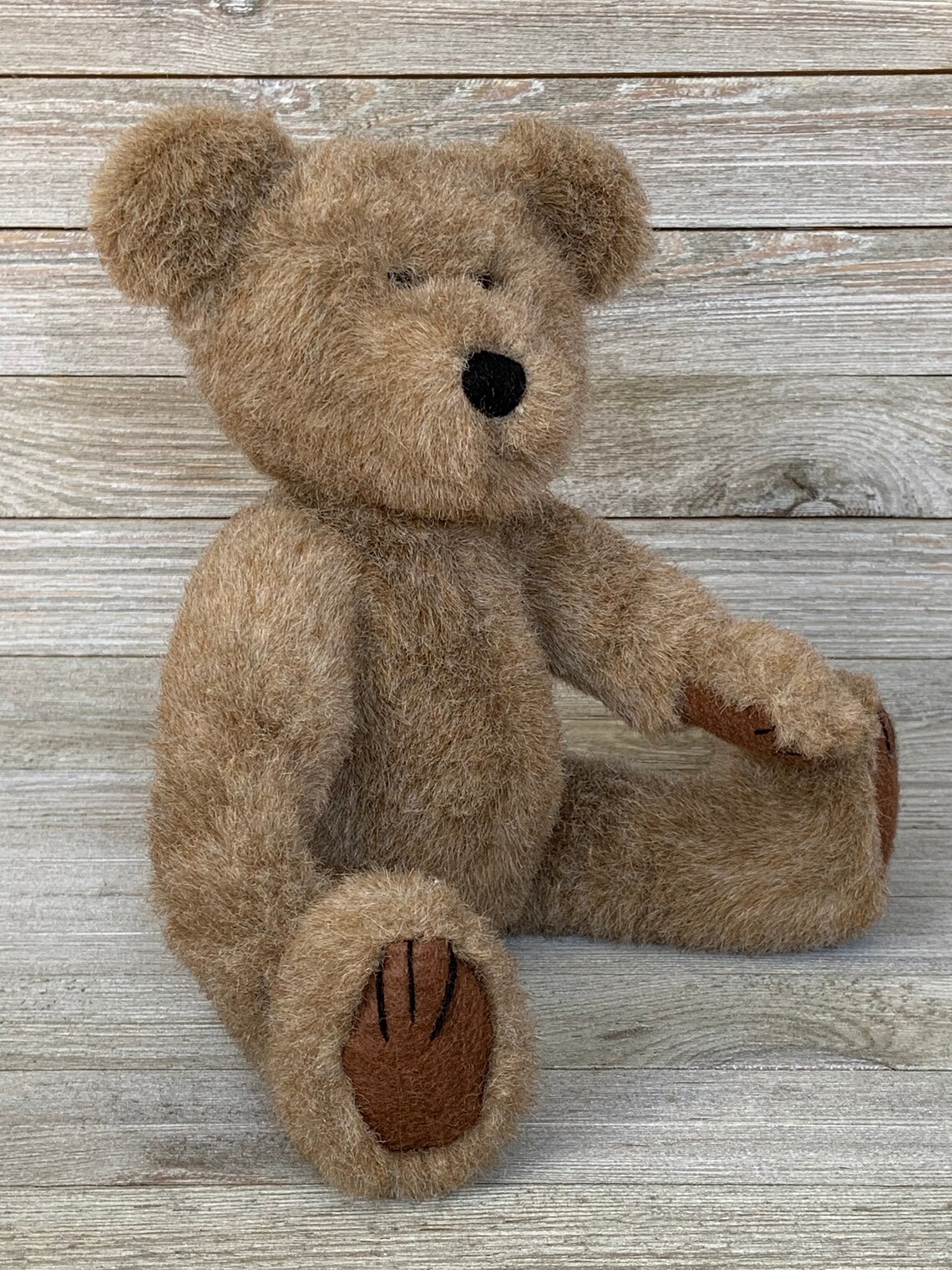 Vintage Plush Boyds Bear Stuffed Animal With Hand-knit Sweater - Etsy