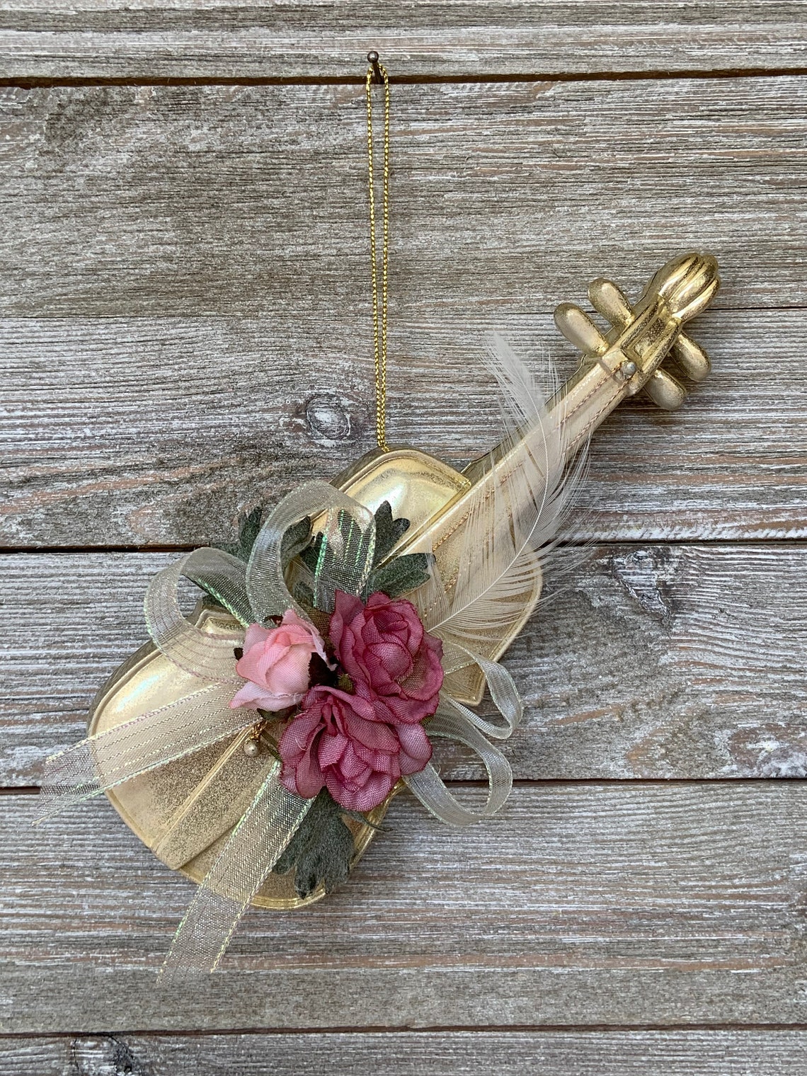 Handcrafted Cello/violin Christmas Tree Ornament - Etsy