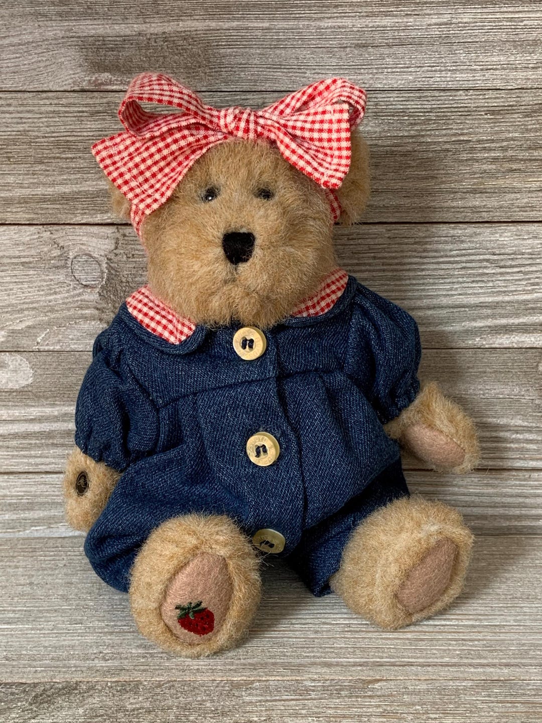 Vintage Plush Boyds Bear Stuffed Animal - Etsy