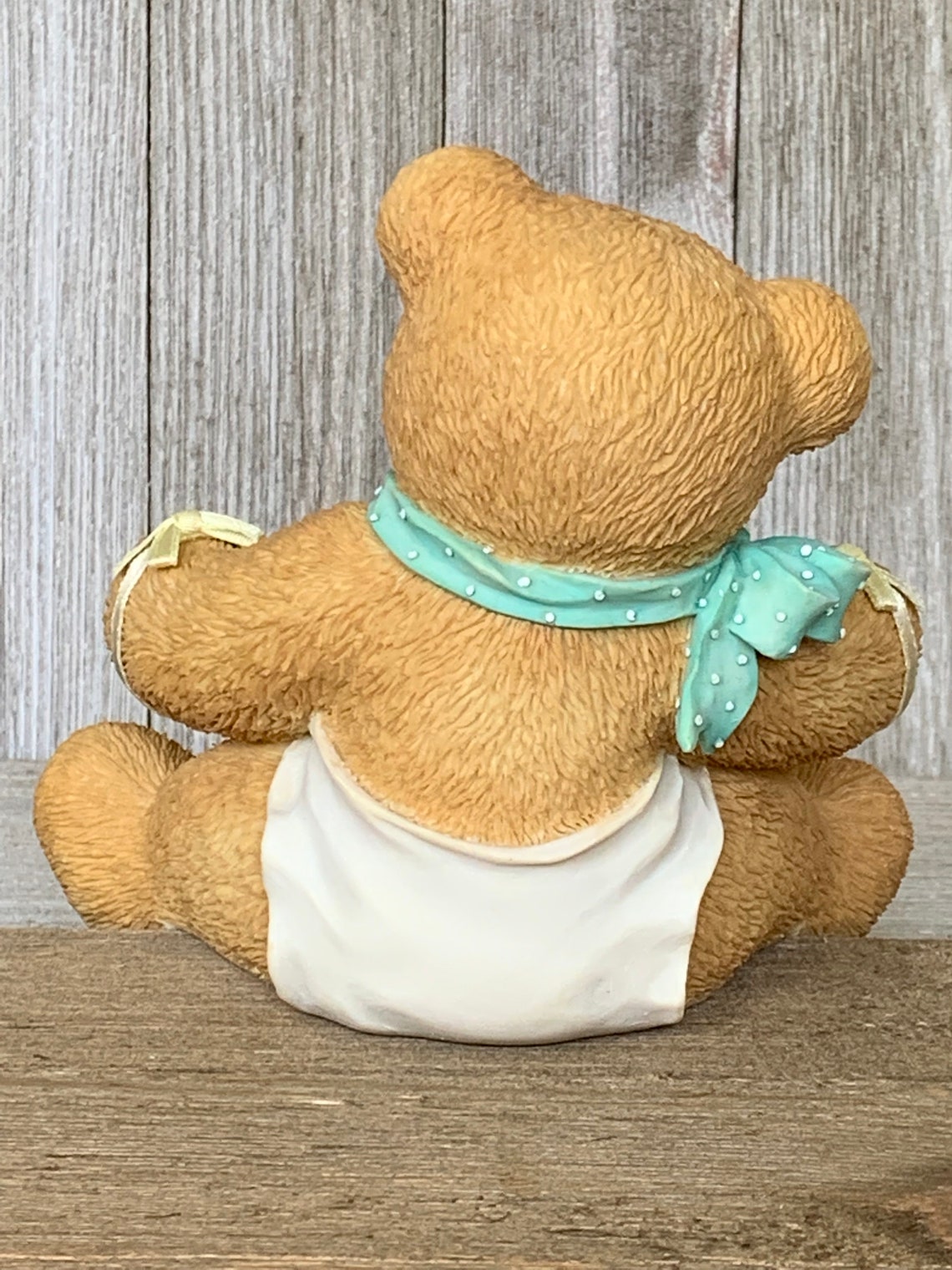 Vintage Cherished Teddies Baby Bear Collectible Figurine by - Etsy